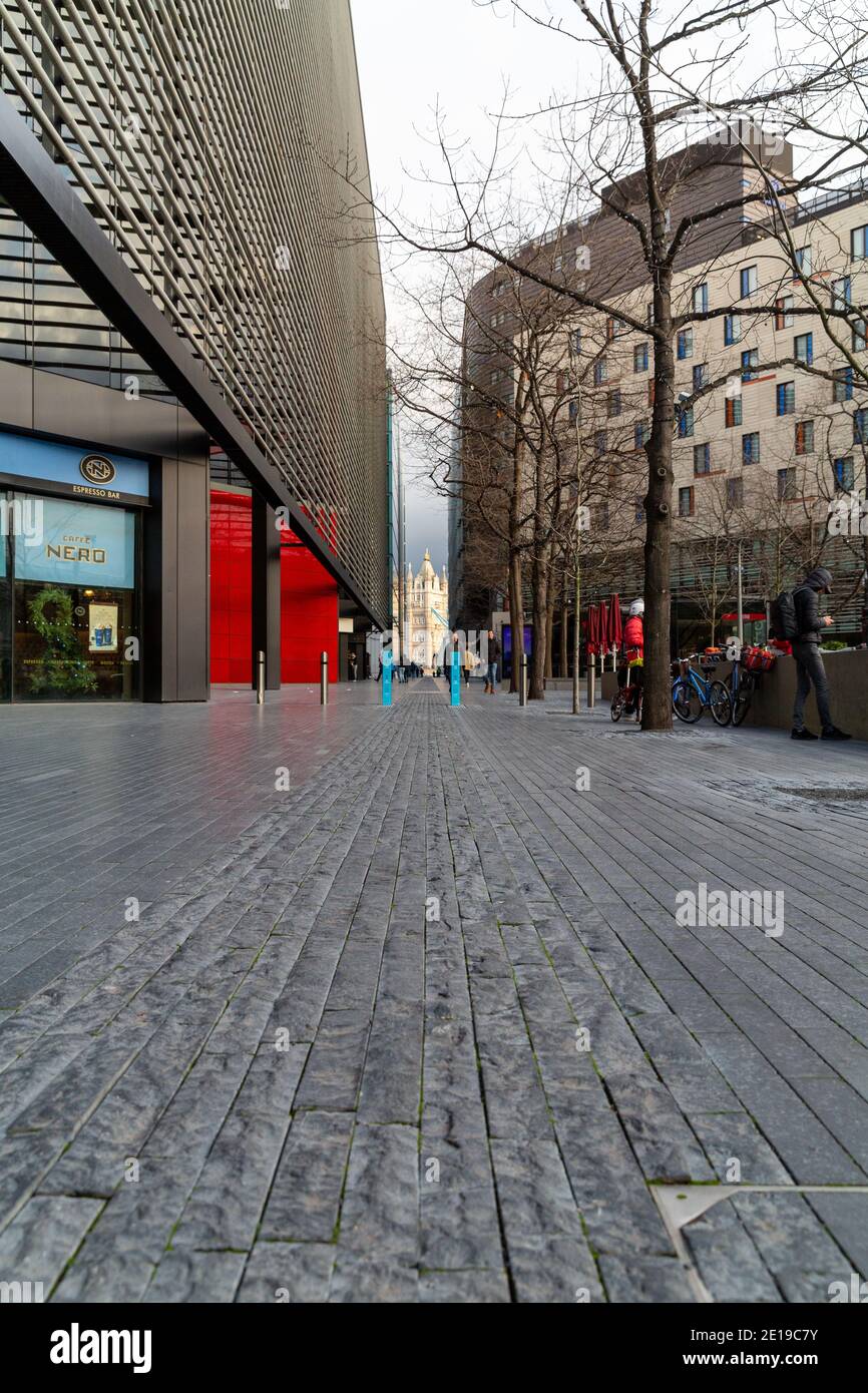View from More London, towards Tower Bridge Stock Photo - Alamy