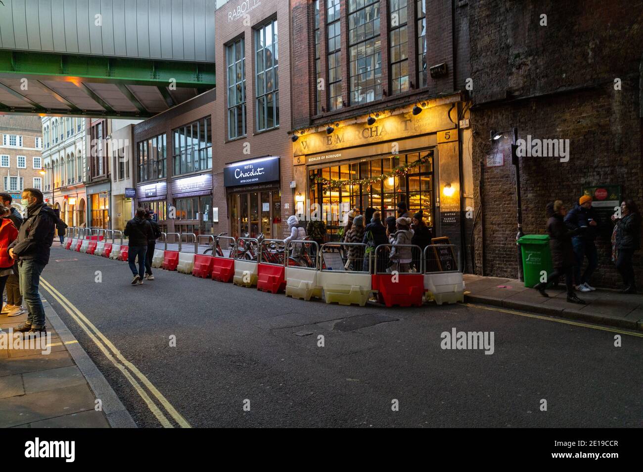 London Bridge Market Stock Photo - Alamy