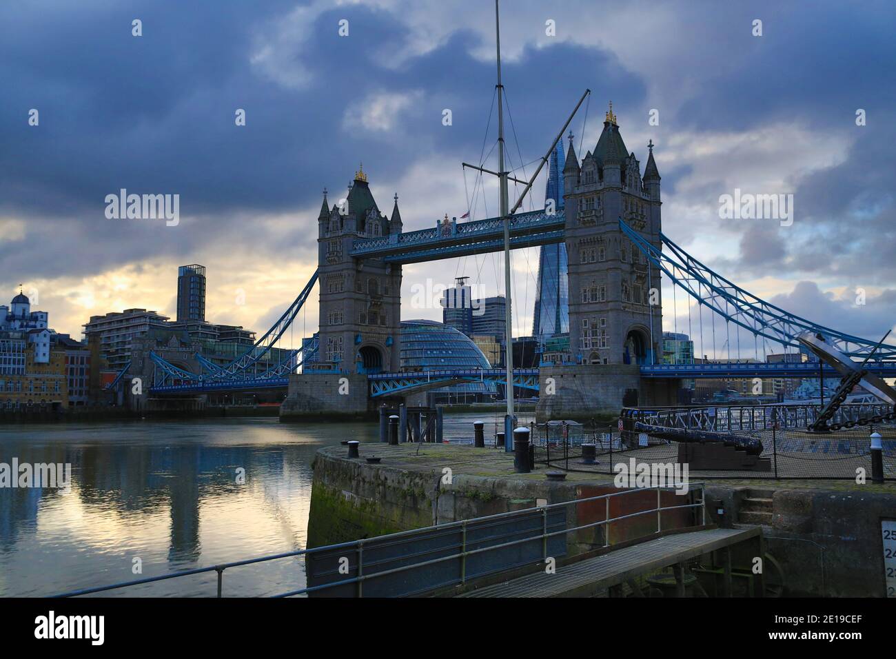 Tower Bridge and The Shard Stock Photo - Alamy