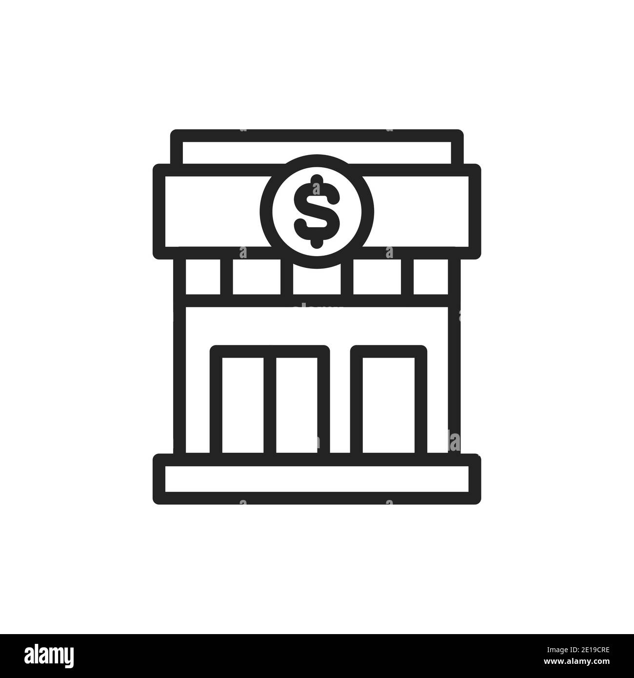 Bank building clipart hi-res stock photography and images - Alamy
