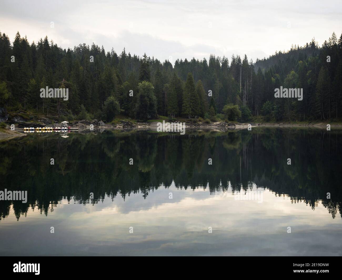 Caumasee lake near flims hi-res stock photography and images - Alamy