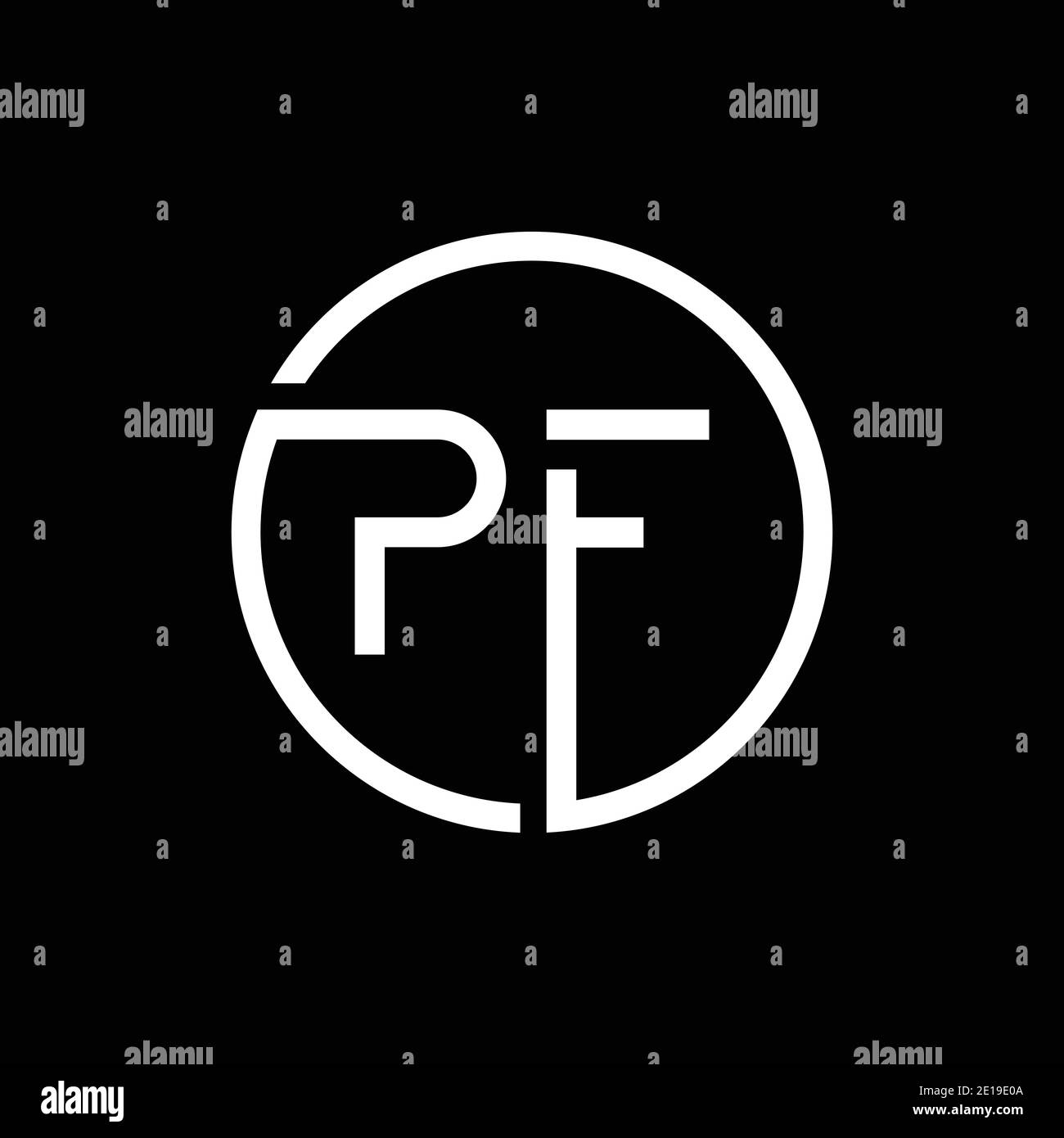 Pf logo vector vectors Stock Vector Images - Alamy