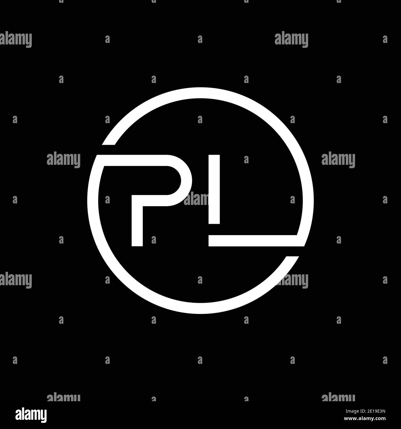 Initial pl hi-res stock photography and images - Alamy