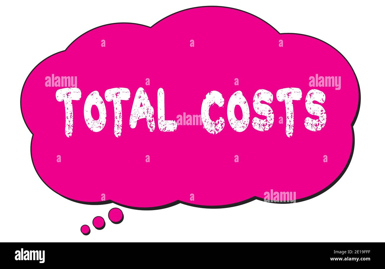 Total costs hi-res stock photography and images - Alamy