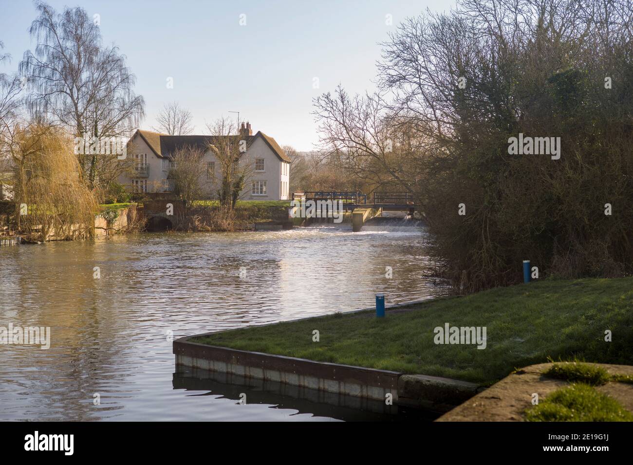 Little Baddow Mill Stock Photo - Alamy