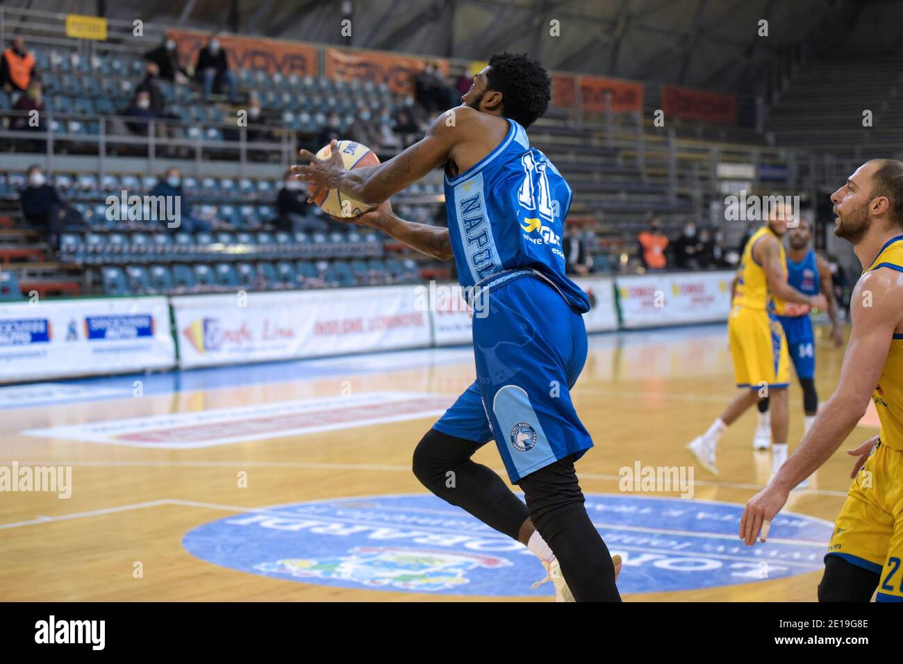 Scafati, Italy. 03rd Jan, 2021. Gevi Napoli Basket, beats Scafati ...