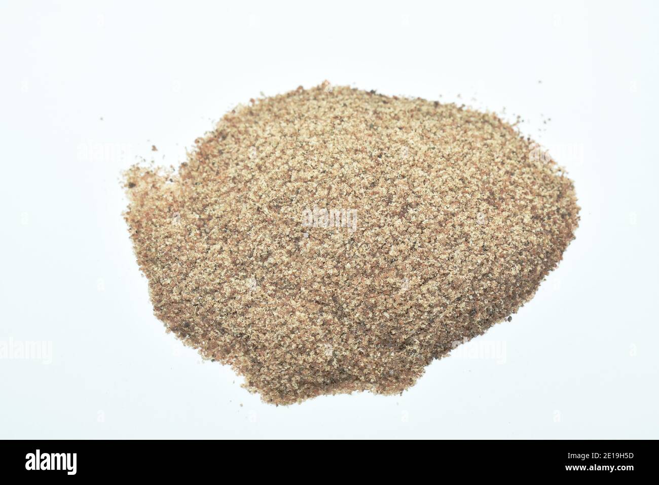 Himalayan black salt or volcanic rock salt texture and background Stock ...