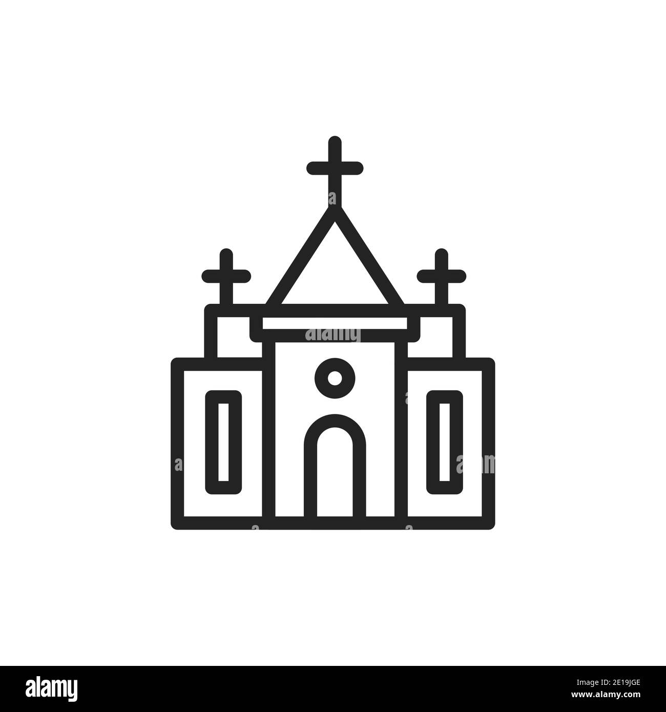 Church building clipart hi-res stock photography and images - Alamy