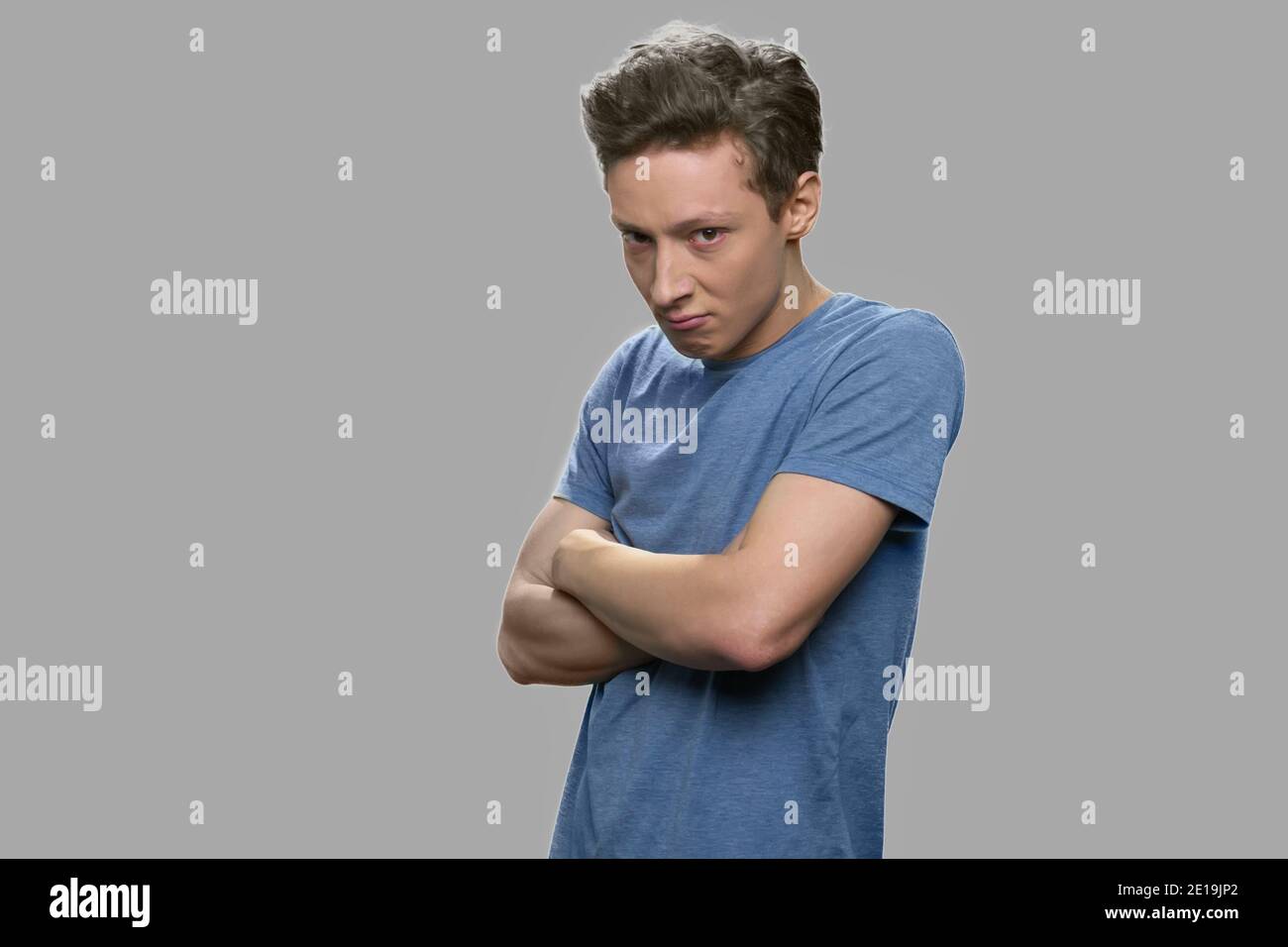 Angry teen boy hi-res stock photography and images - Alamy