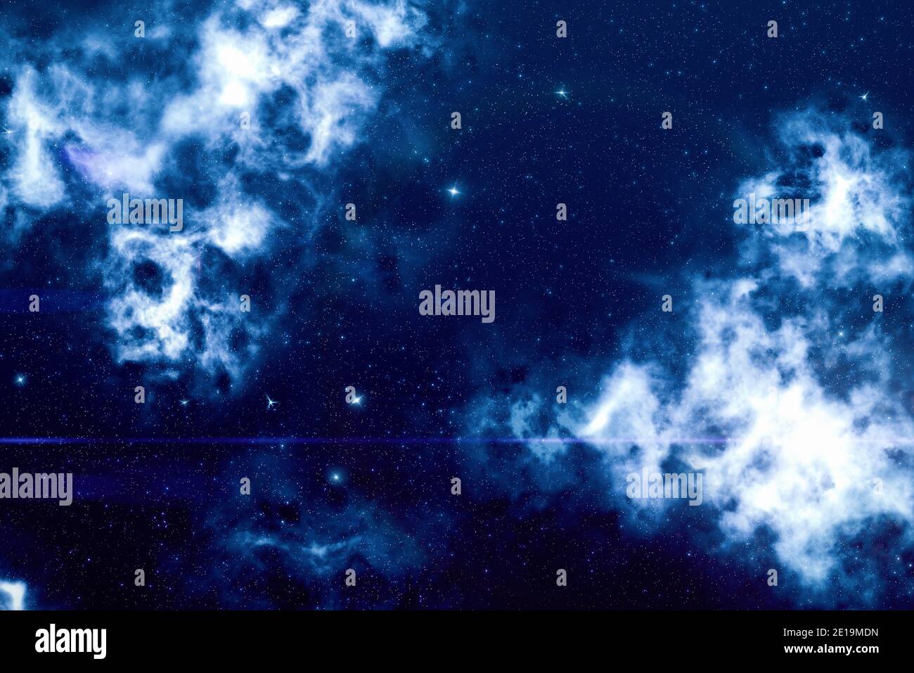 High definition star field, colorful night sky space. Nebula and ...