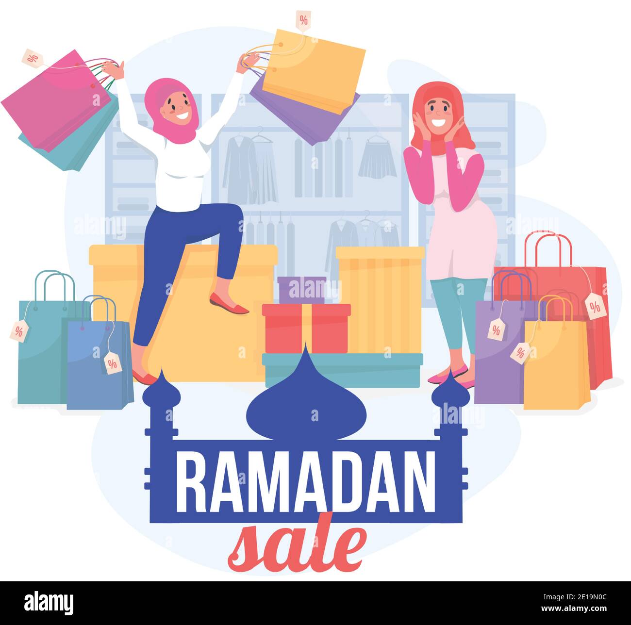 Buyer general store Stock Vector Images - Alamy