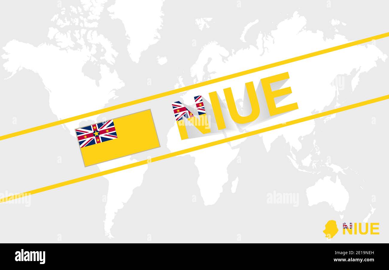 New zealand on the world map Stock Vector Images - Alamy