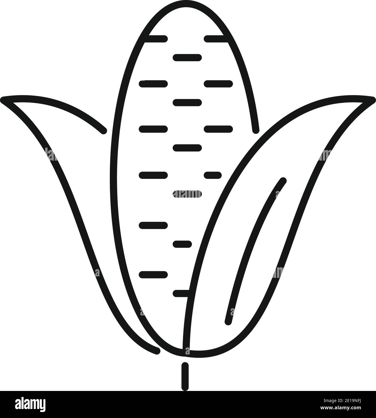 Farm corn icon, outline style Stock Vector Image & Art - Alamy