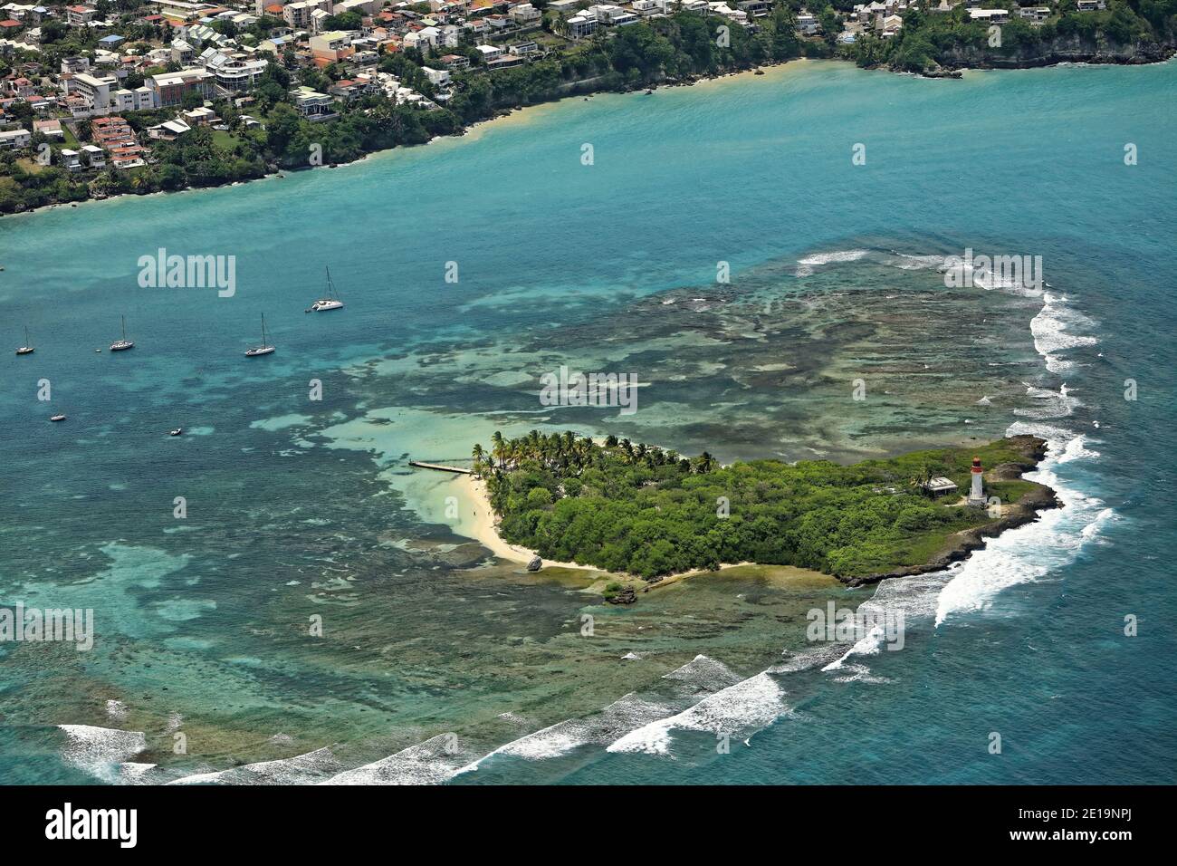 France guadeloupe basse terre town hi-res stock photography and images ...