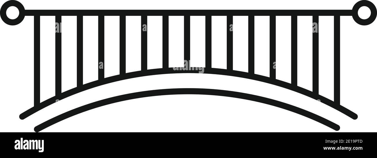 Natural bridge park garden Stock Vector Images - Alamy