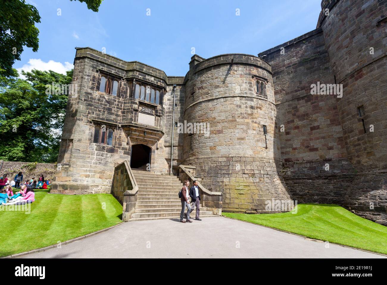 Skipton castle medieval hi-res stock photography and images - Alamy