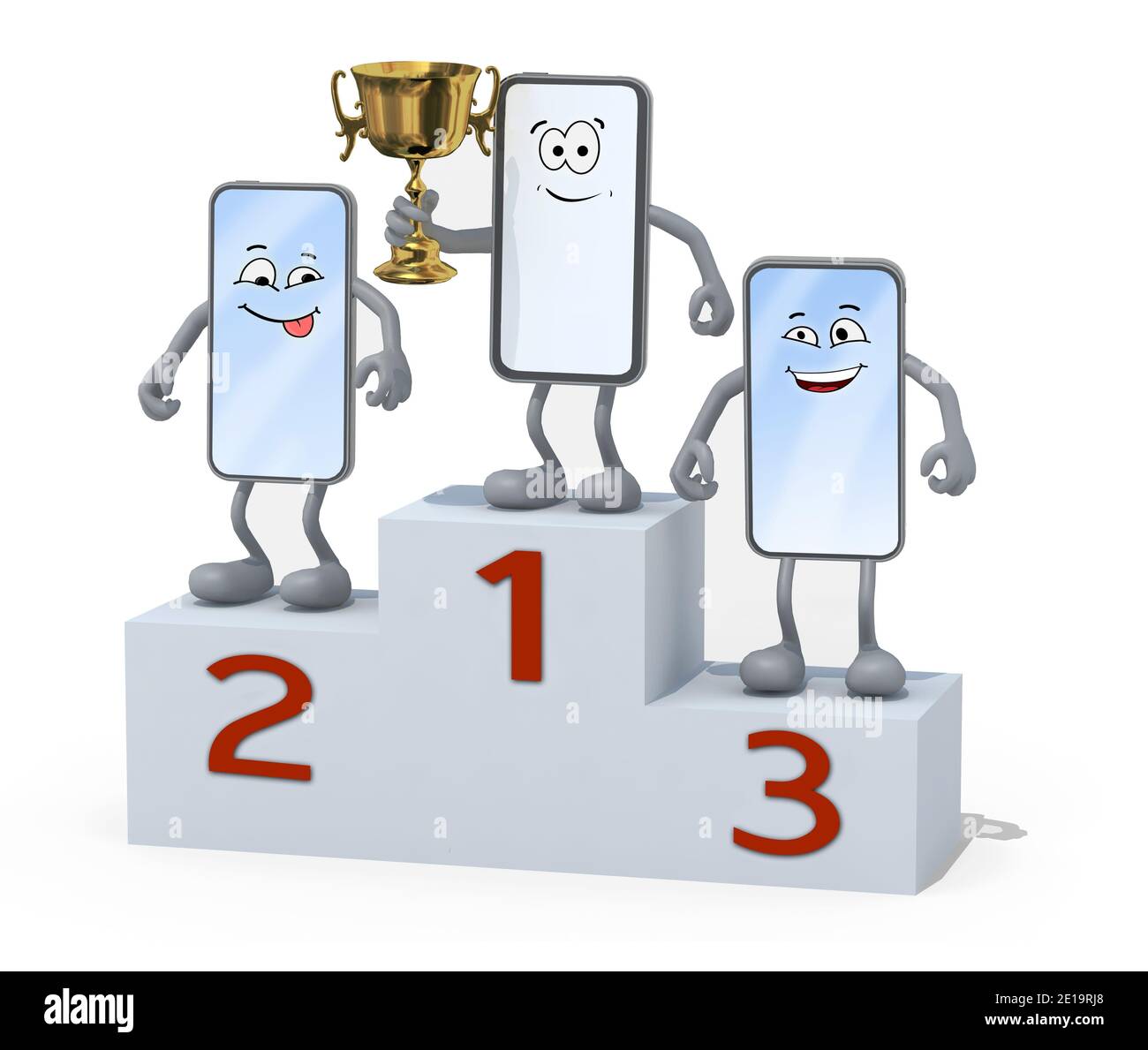 Winner podium 3d Cut Out Stock Images & Pictures - Alamy