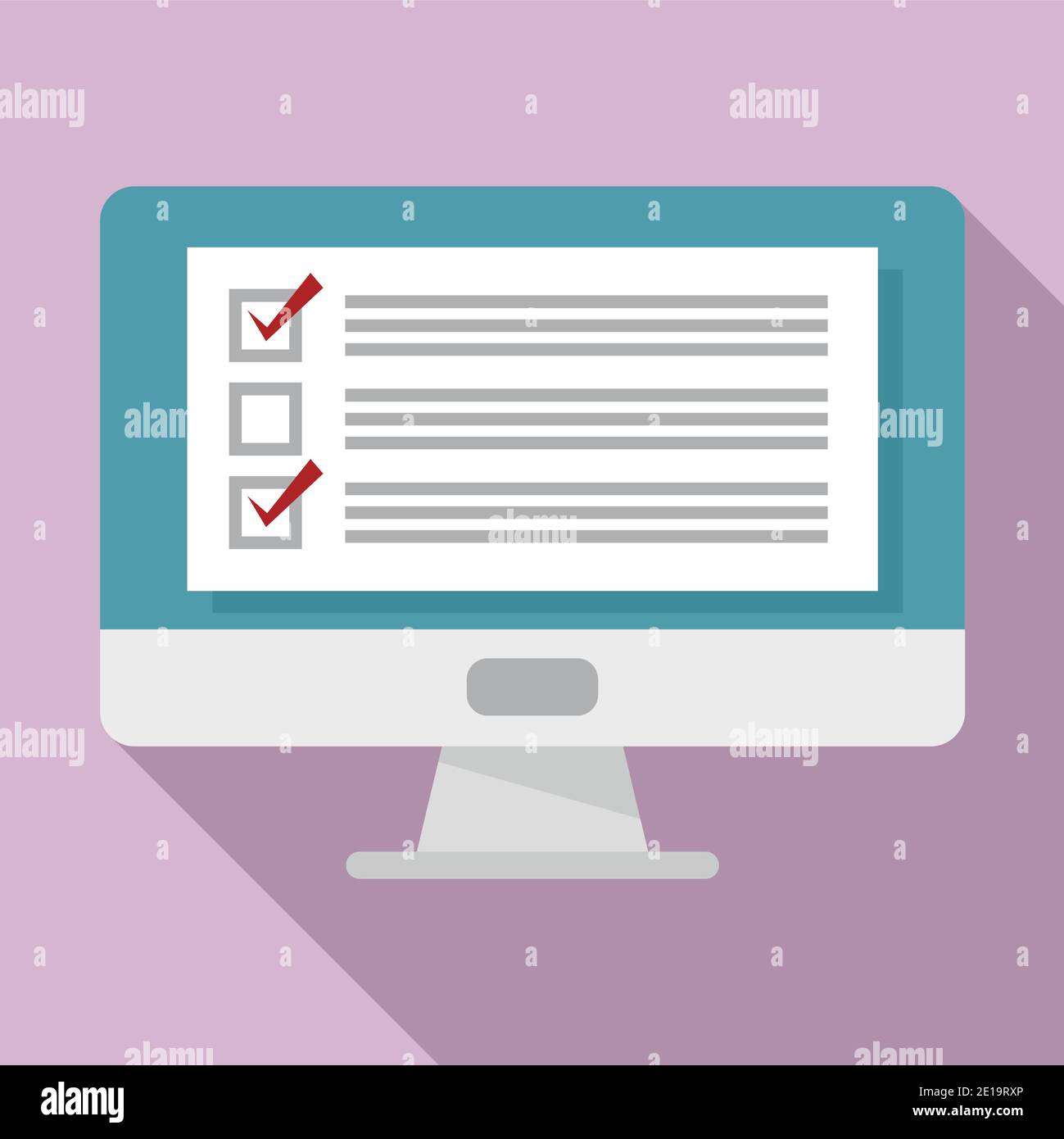 Pc monitoring system Stock Vector Images - Alamy