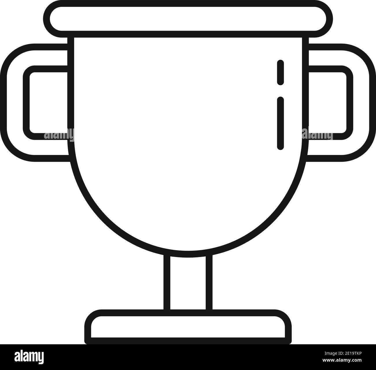 Product manager gold cup icon, outline style Stock Vector Image & Art ...