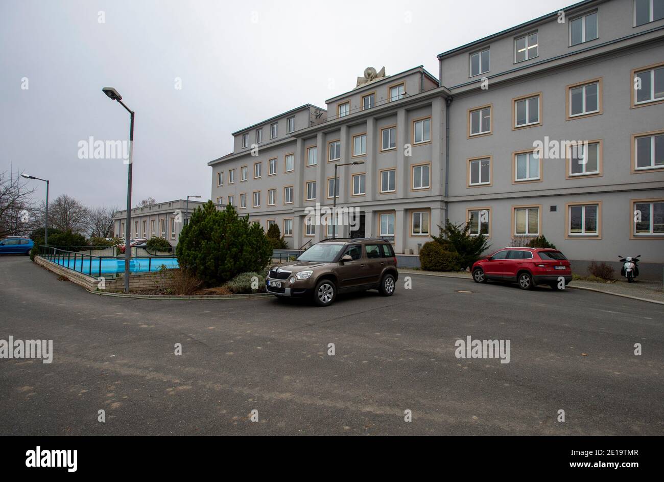 The Institute of Geophysics of the Czech Academy of Sciences building ...