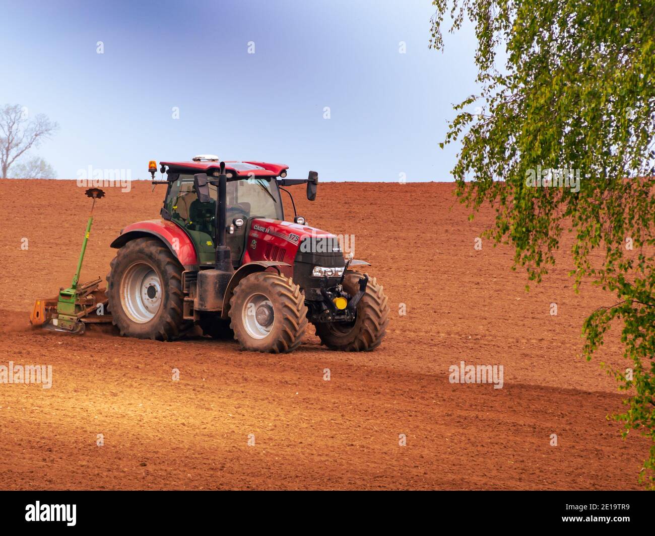 Preparing a seed bed hi-res stock photography and images - Alamy