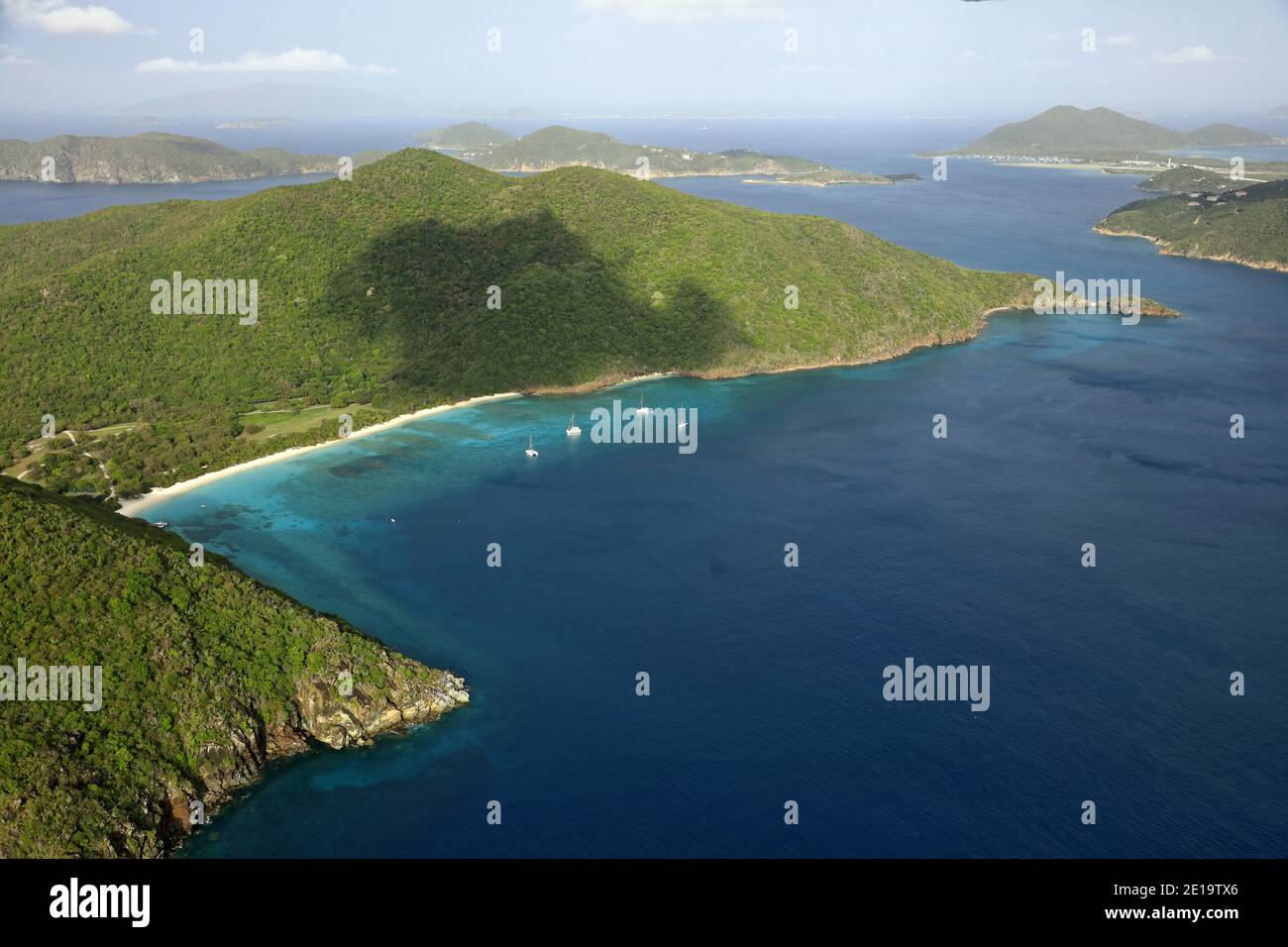Aerial british seaside hi-res stock photography and images - Alamy