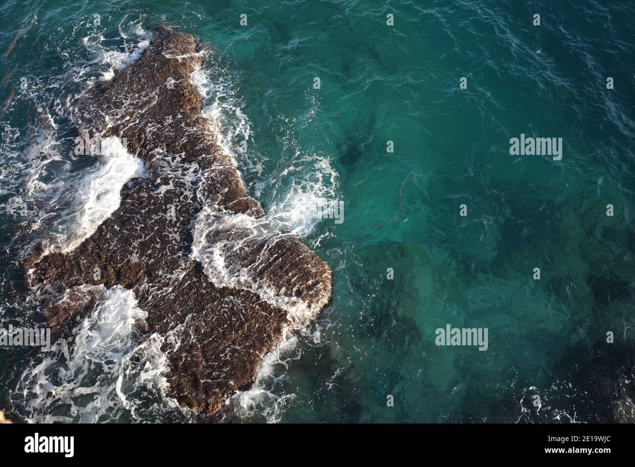 Top view coastal sea wave hi-res stock photography and images - Alamy