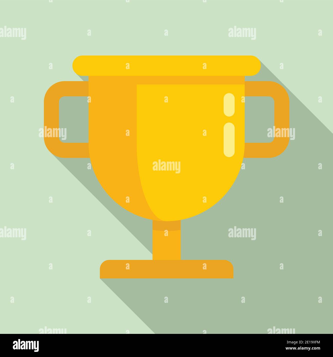 Product manager gold cup icon, flat style Stock Vector Image & Art - Alamy