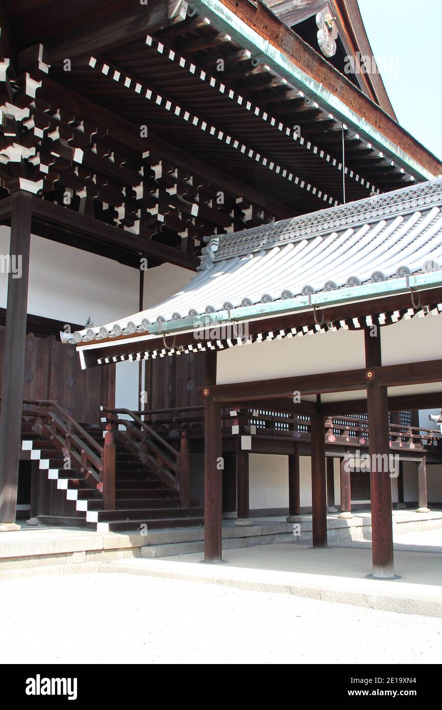 imperial palace (kyoto-gosho) in kyoto in japan Stock Photo - Alamy