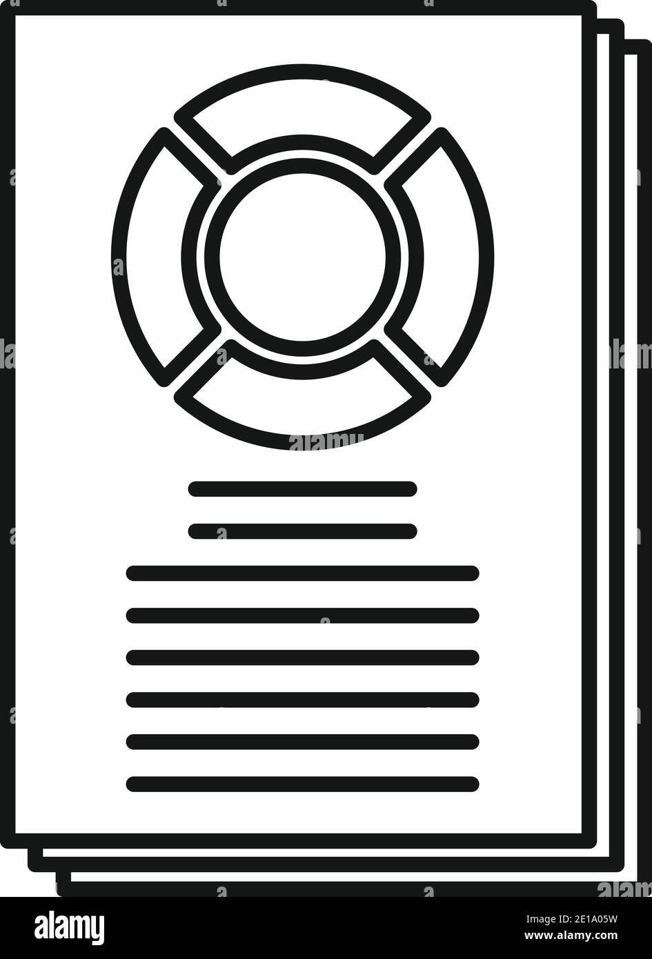 Public opinion line icon Cut Out Stock Images & Pictures - Alamy