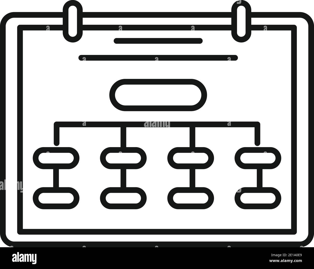 Build planning line icon Cut Out Stock Images & Pictures - Alamy