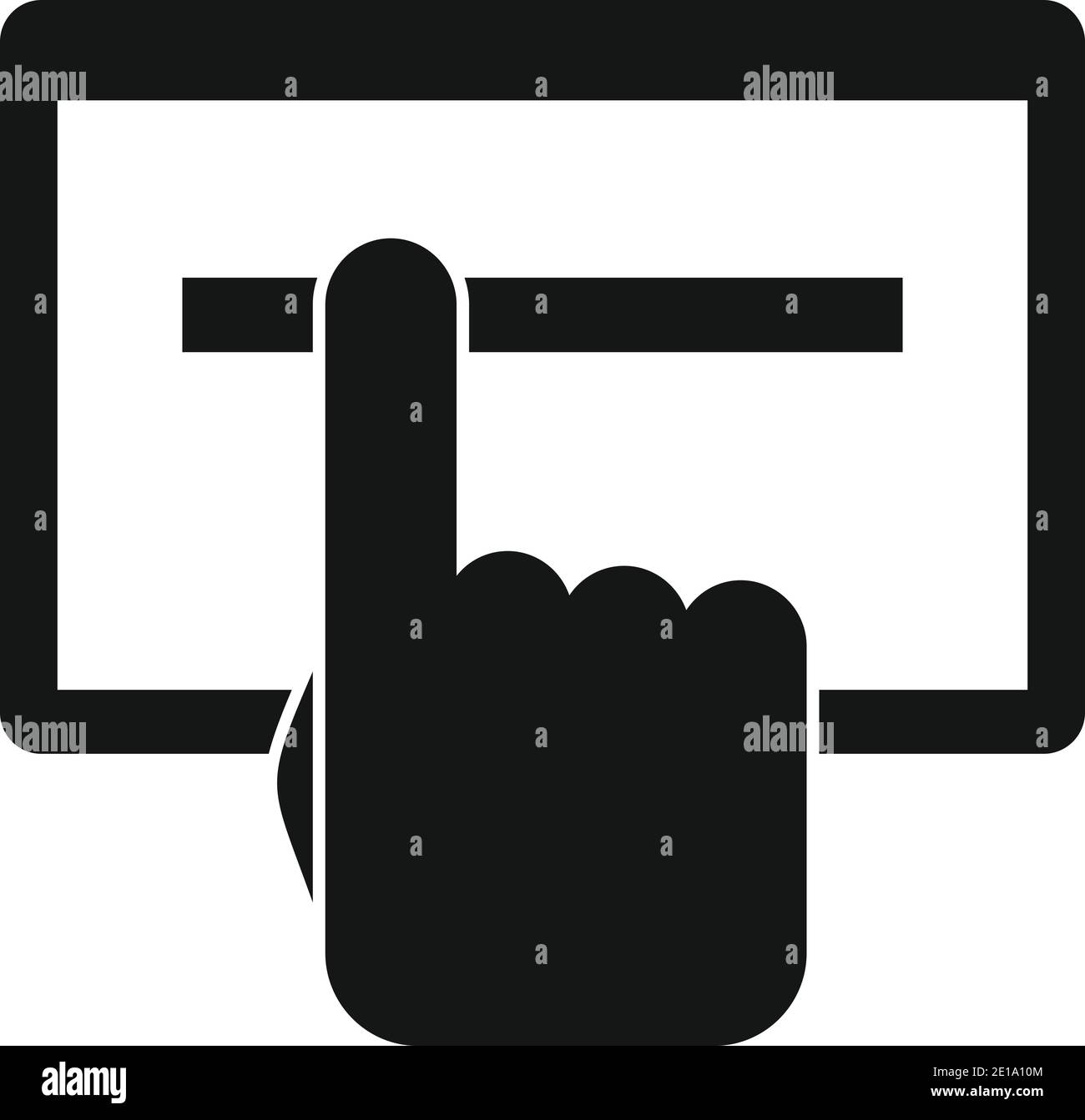 Cursor paste links icon, simple style Stock Vector Image & Art - Alamy