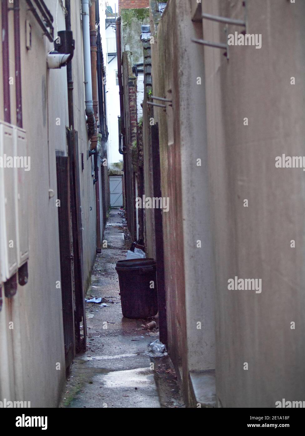 Alley alleyway back street lane passage passageway pathway a hi-res ...