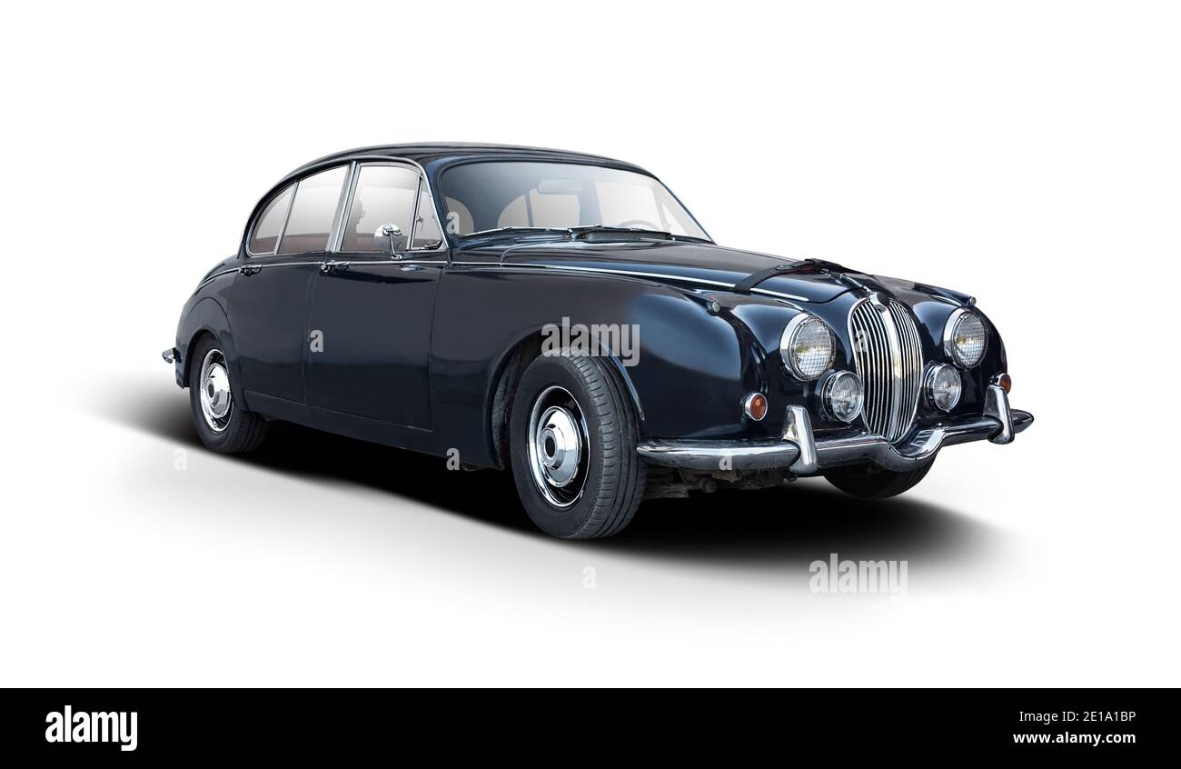 Car white background saloon hi-res stock photography and images - Alamy