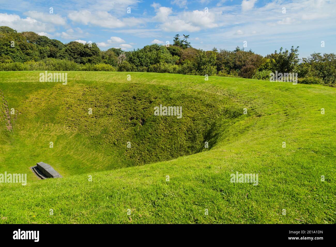 The Irish Sky Garden Crater, Skibbereen, West Cork. Ireland Stock Photo ...