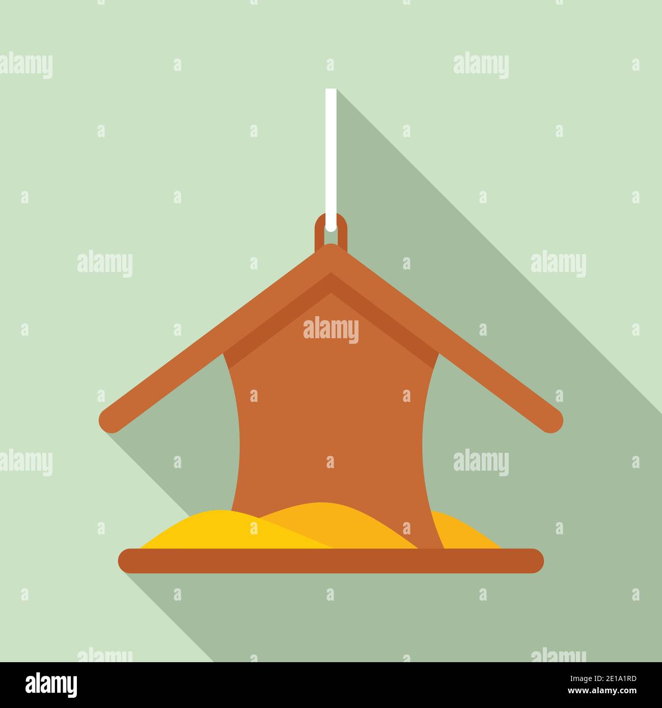 Feathers house Stock Vector Images - Alamy