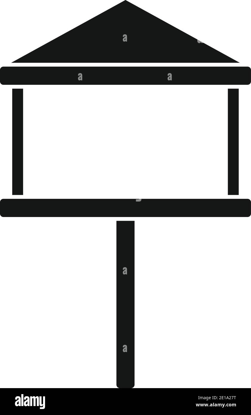 Seed bird feeders icon, simple style Stock Vector Image & Art - Alamy