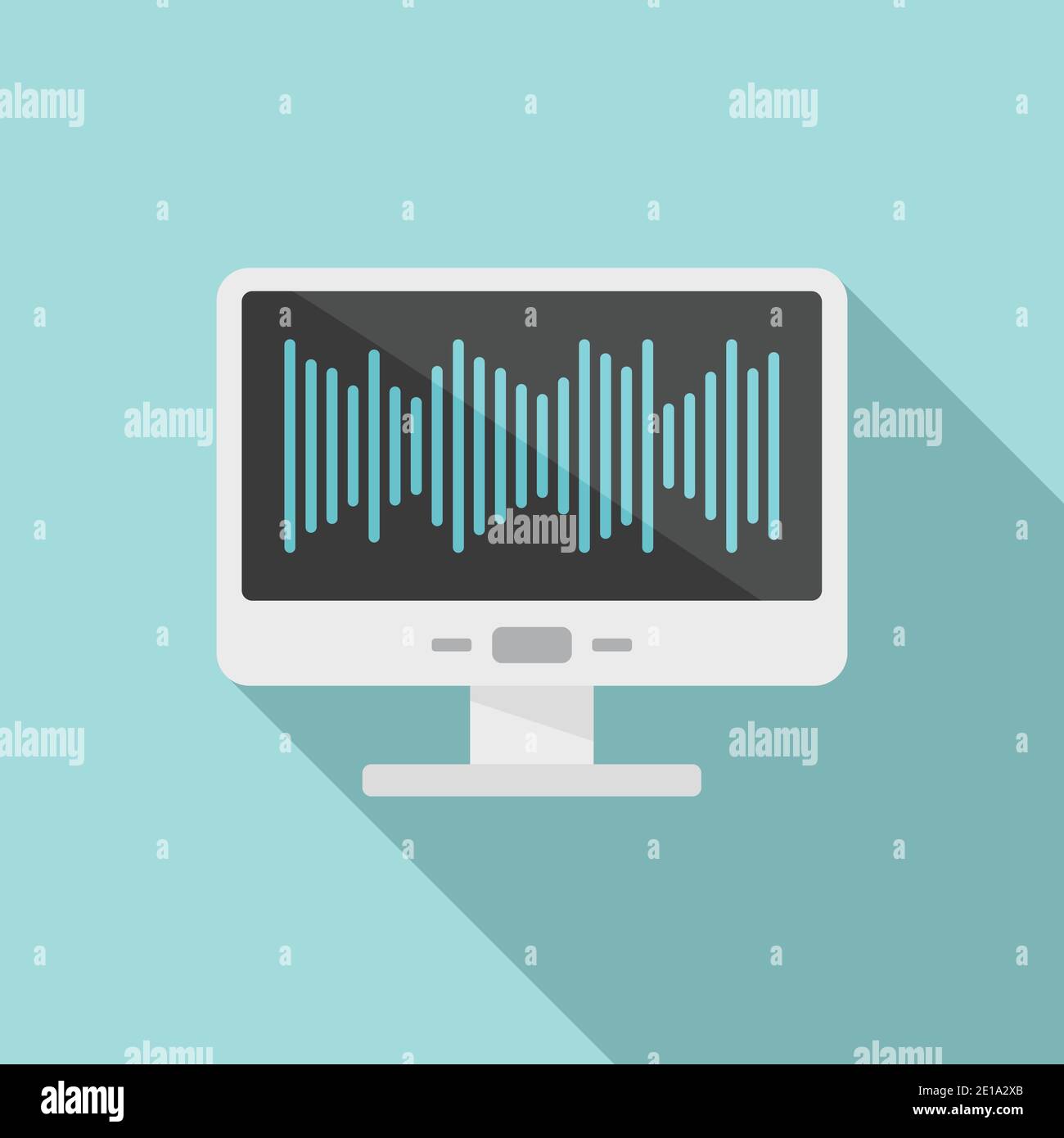 Mixing sound monitor Stock Vector Images - Alamy