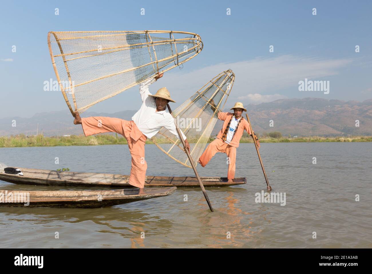 Traditional intha outfit hi-res stock photography and images - Alamy