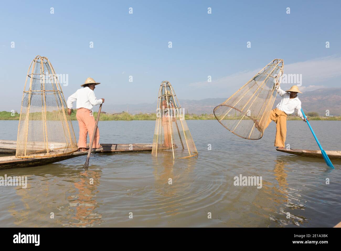 Traditional intha costume hi-res stock photography and images - Alamy