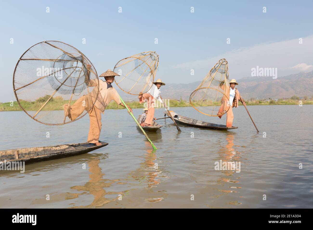Traditional intha costume hi-res stock photography and images - Alamy
