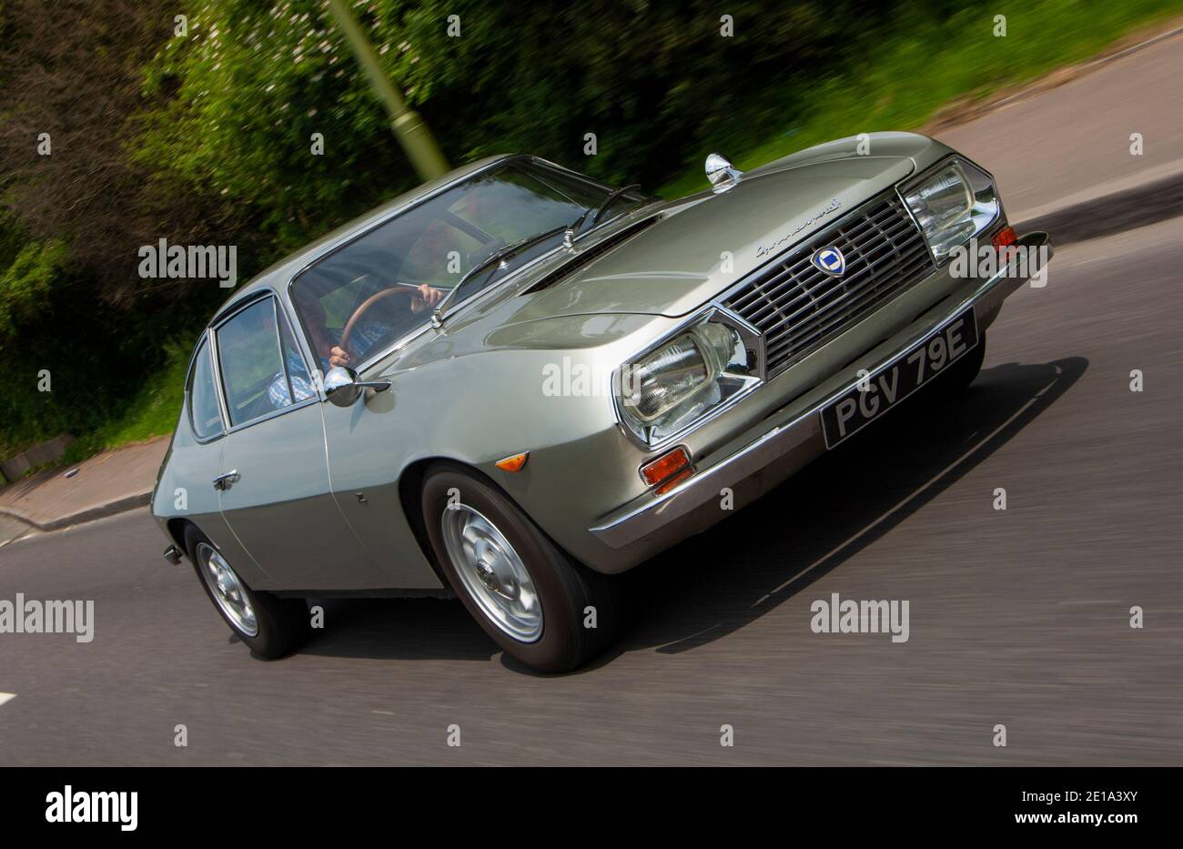 Lancia Fulvia, 1960s classic Italian sports car Stock Photo - Alamy