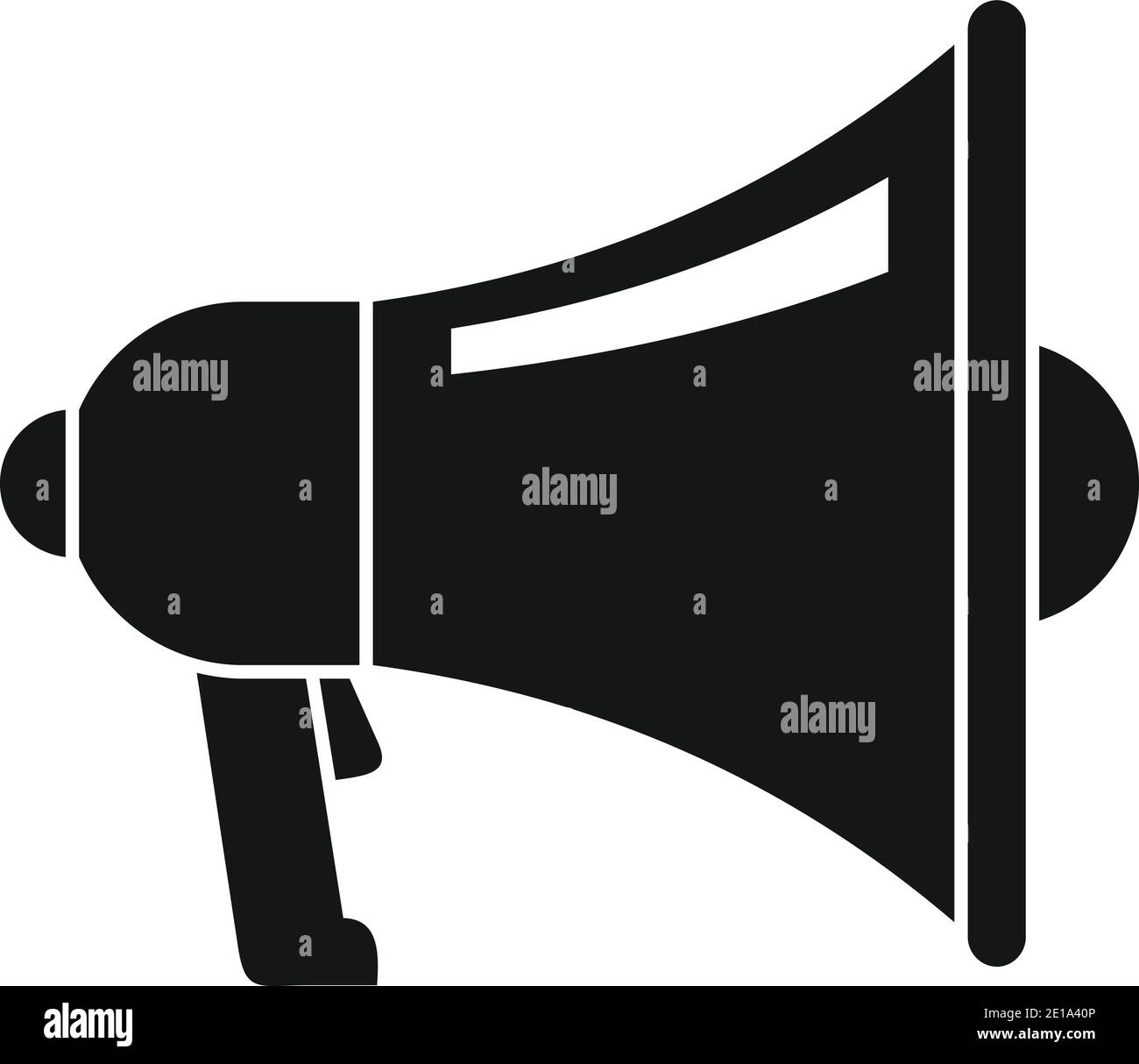 Speaker megaphone icon, simple style Stock Vector Image & Art - Alamy