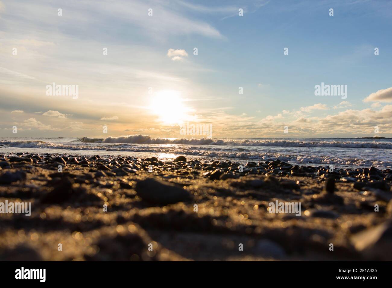 The endless black beach hi-res stock photography and images - Alamy