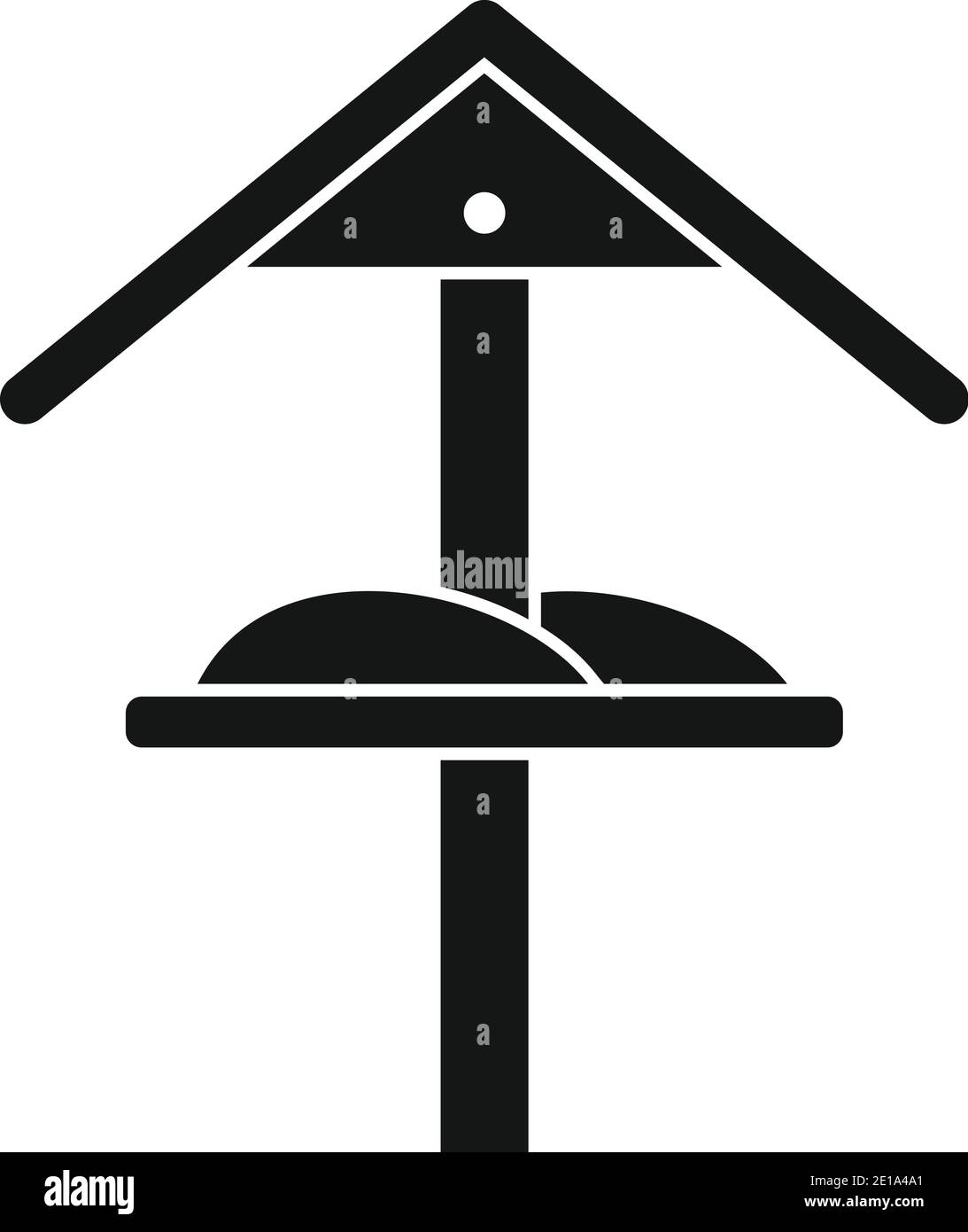 Winter bird feeders icon, simple style Stock Vector Image & Art - Alamy