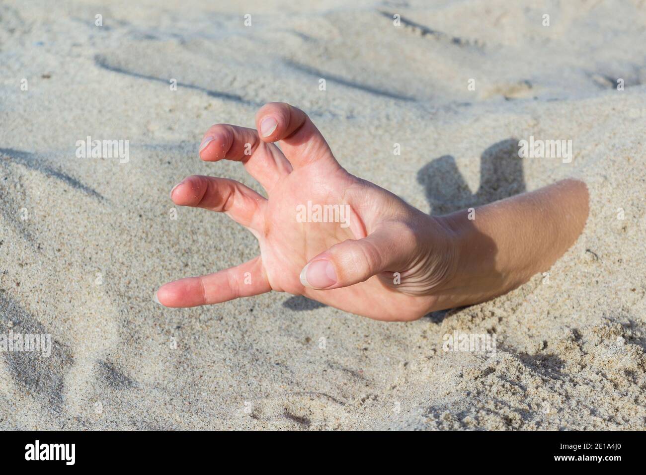 Hands buried in hi-res stock photography and images - Alamy