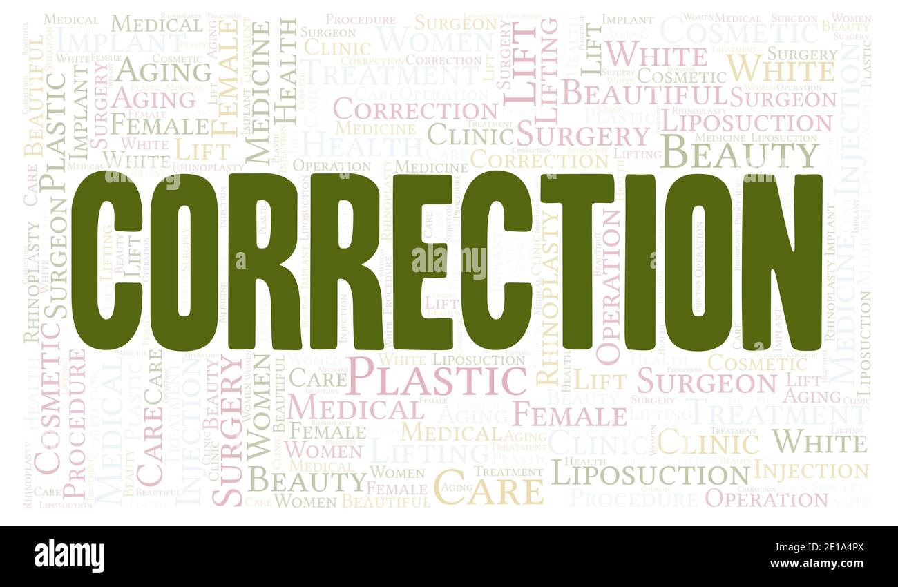 Correction illustration hi-res stock photography and images - Alamy