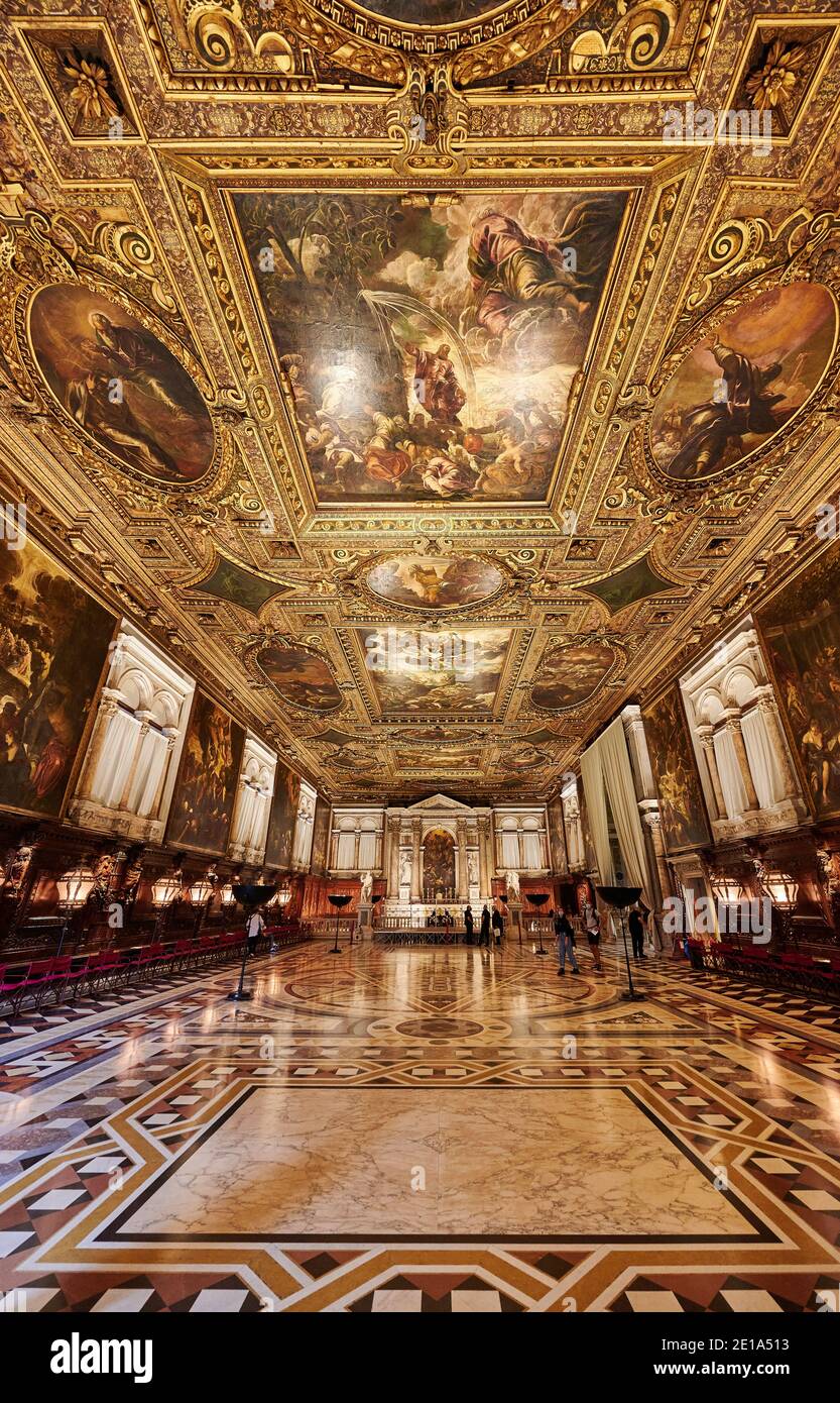 San rocco, tintoretto, sala superiore hi-res stock photography and ...