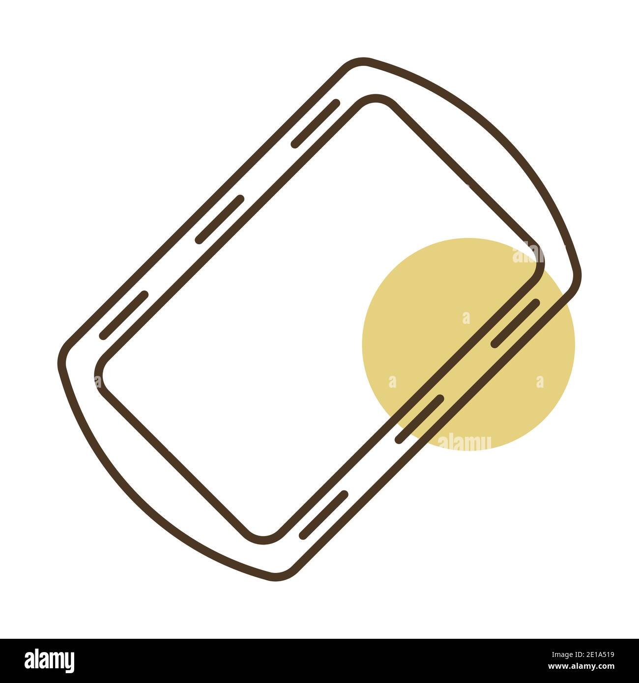 Pan tray for cooking and baking in oven vector icon. Kitchen appliance ...