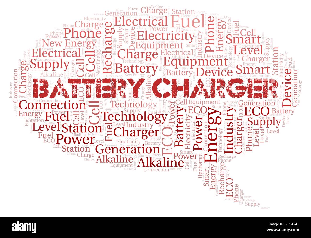 Battery word cloud concept energy hi-res stock photography and images ...